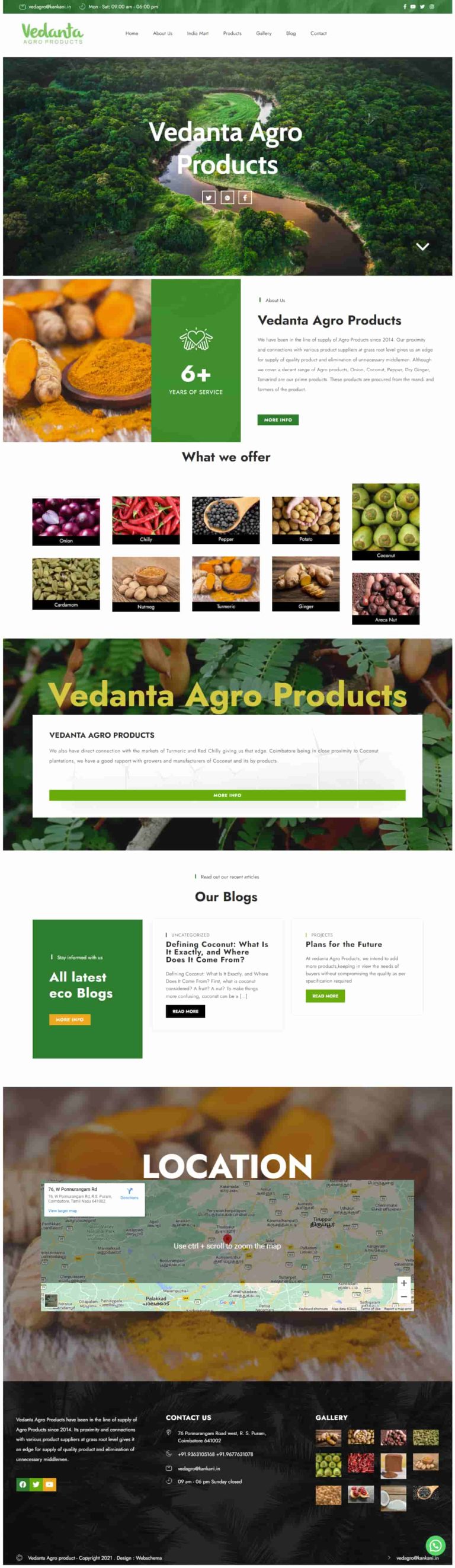 Best Website Design Company In Coimbatore | Webzschema Technologies